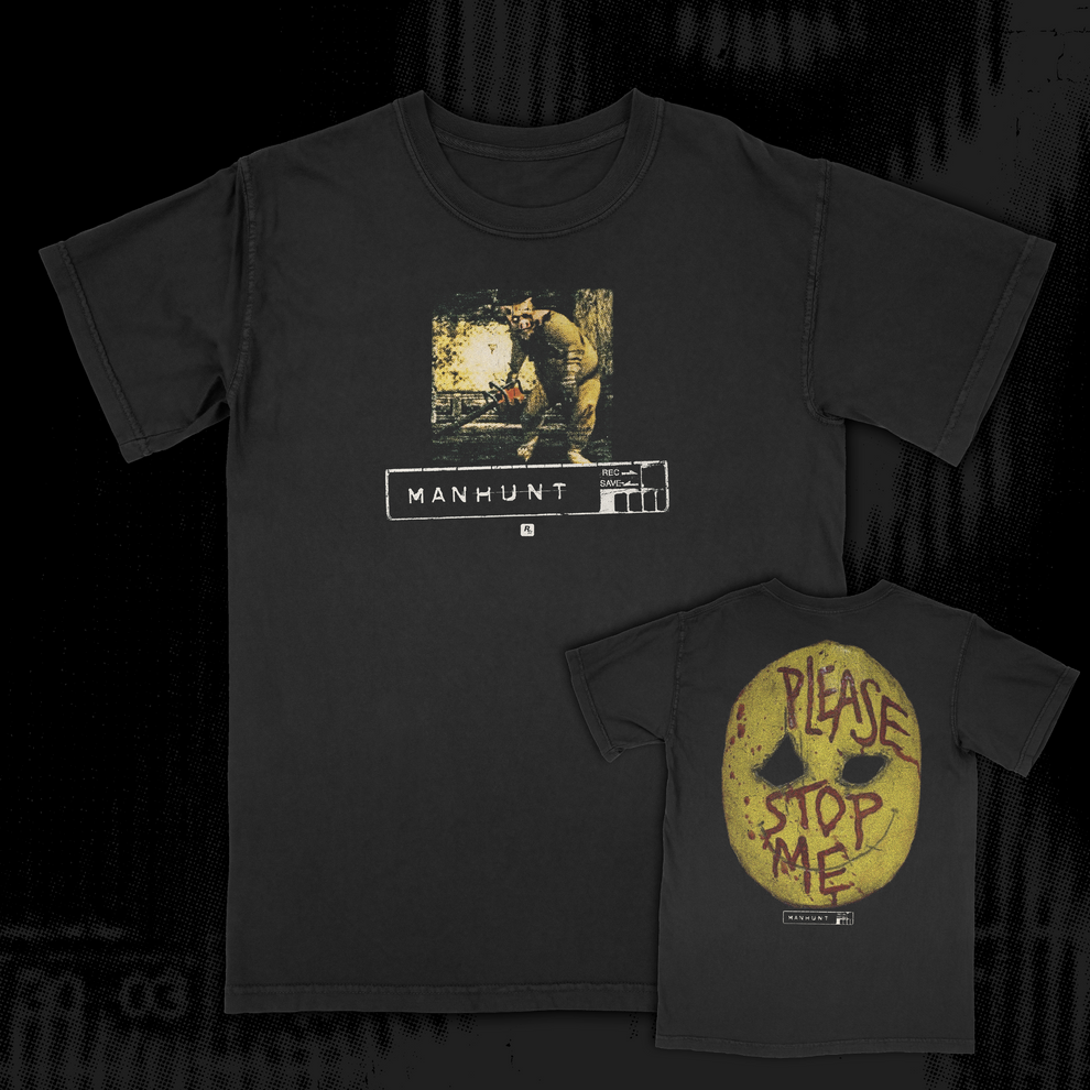 Manhunt - Please Stop Me – Prestige Merch Supply